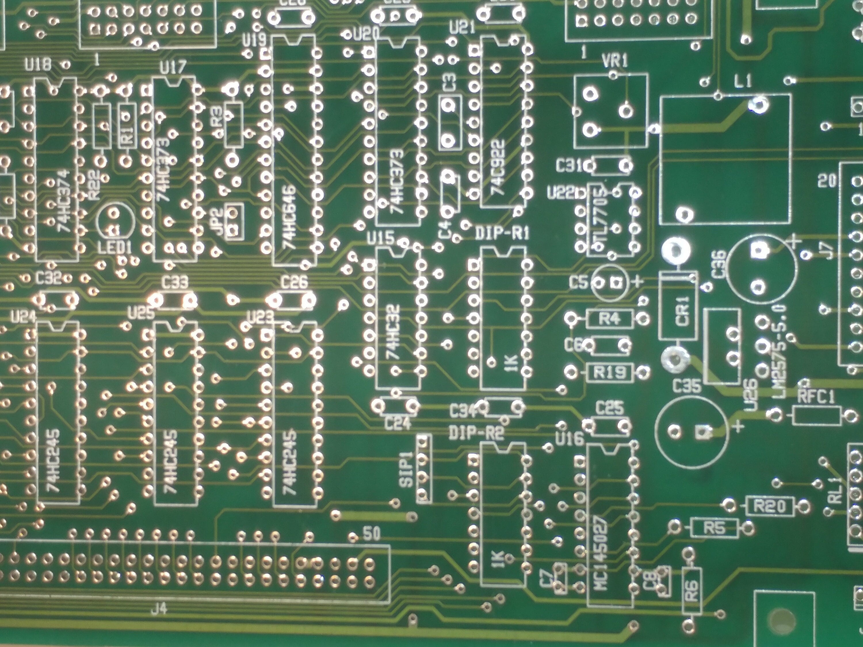 4x Printed Circuit Board PCB Bare Unpopulated Medium 4x - 13 3/8" X 4 ...