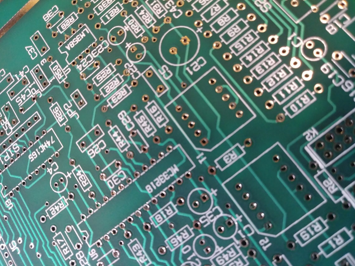 4x Printed Circuit Board PCB Bare Unpopulated Stock 4x - 6 1/2" X 5 1/4 ...