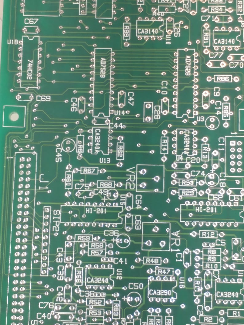 4x Printed Circuit Board PCB Bare Unpopulated Long 4x - 9 3/4" X 4 ...