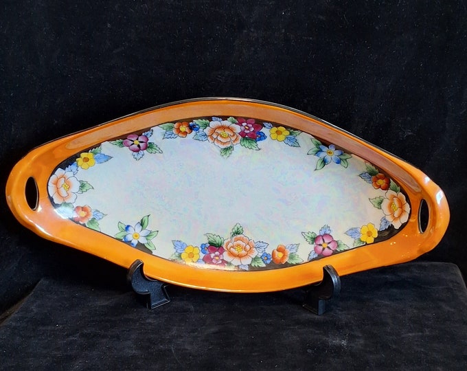 Vintage Noritake Art Deco Lusterware Serving Dish, 1920's Noritake ...