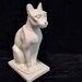 Vintage Alabaster Egyptian Bastet Cat Hand Carved and Signed by Arnoldo ...