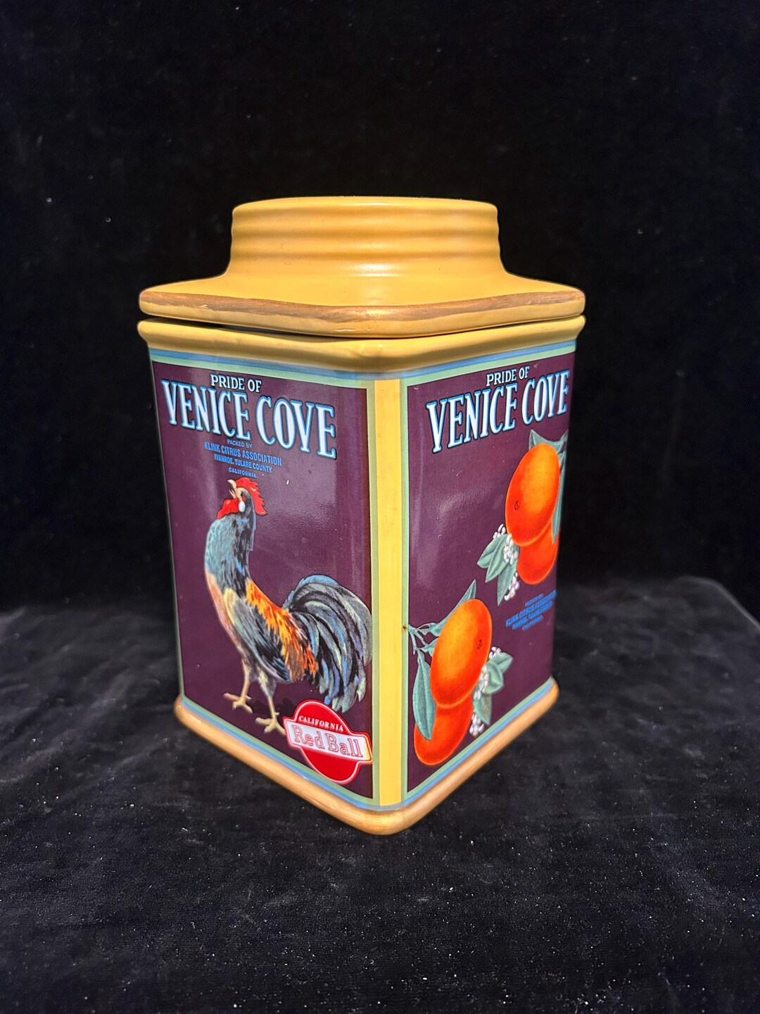 Oneida Vintage Label Ceramic Jar With Lid – Pride of Venice Cove ...