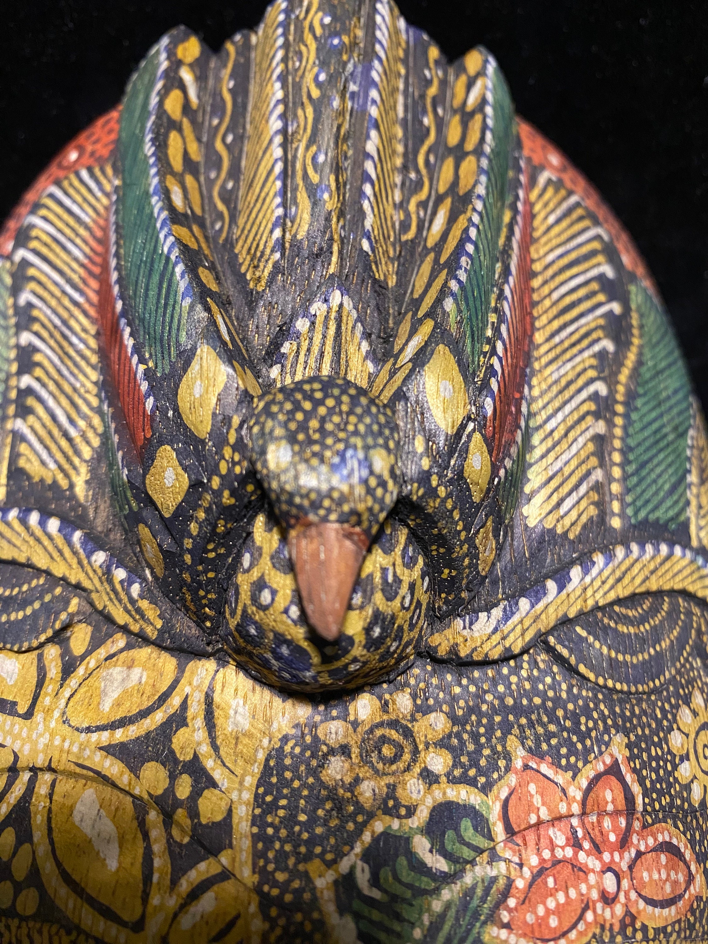 Unique Bali Light Wood Batik Topeng Indonesian Wall Mask - Etsy