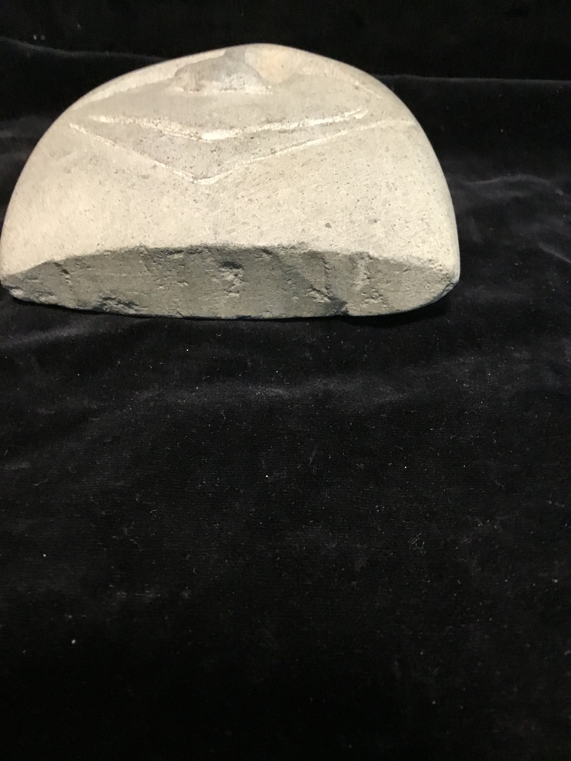 RARE Vintage Indigenous 'two Faced' Stone Carving - Canada - Mid 20th ...