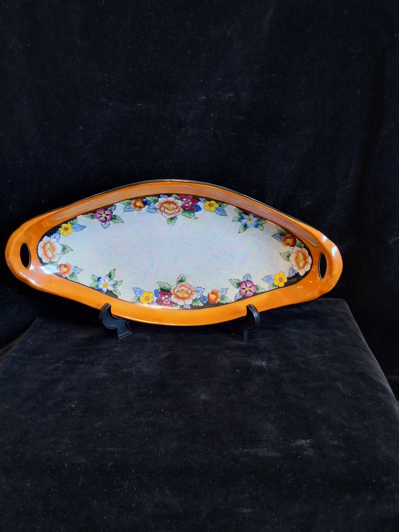 Vintage Noritake Art Deco Lusterware Serving Dish, 1920's Noritake ...