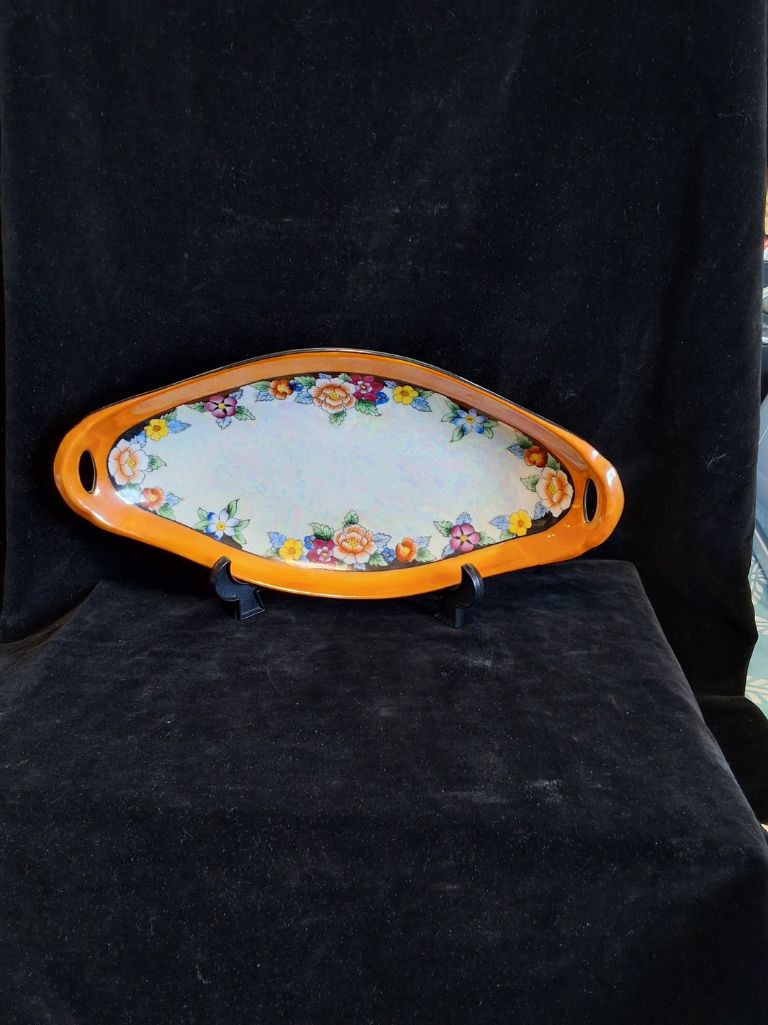 Vintage Noritake Art Deco Lusterware Serving Dish, 1920's Noritake ...