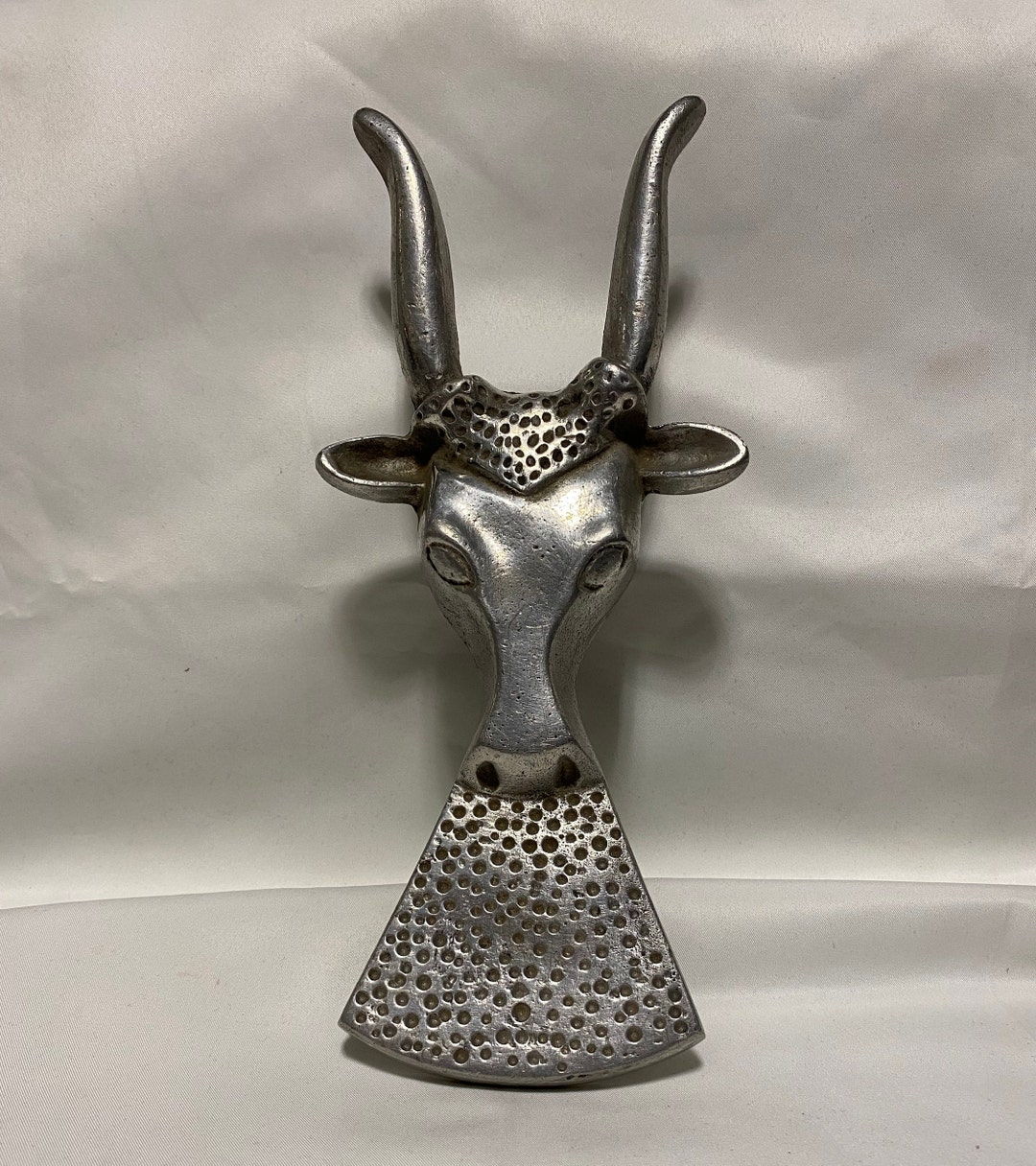 Vintage Cowboy Boot Jack With Longhorn Bull Head Cast - Etsy
