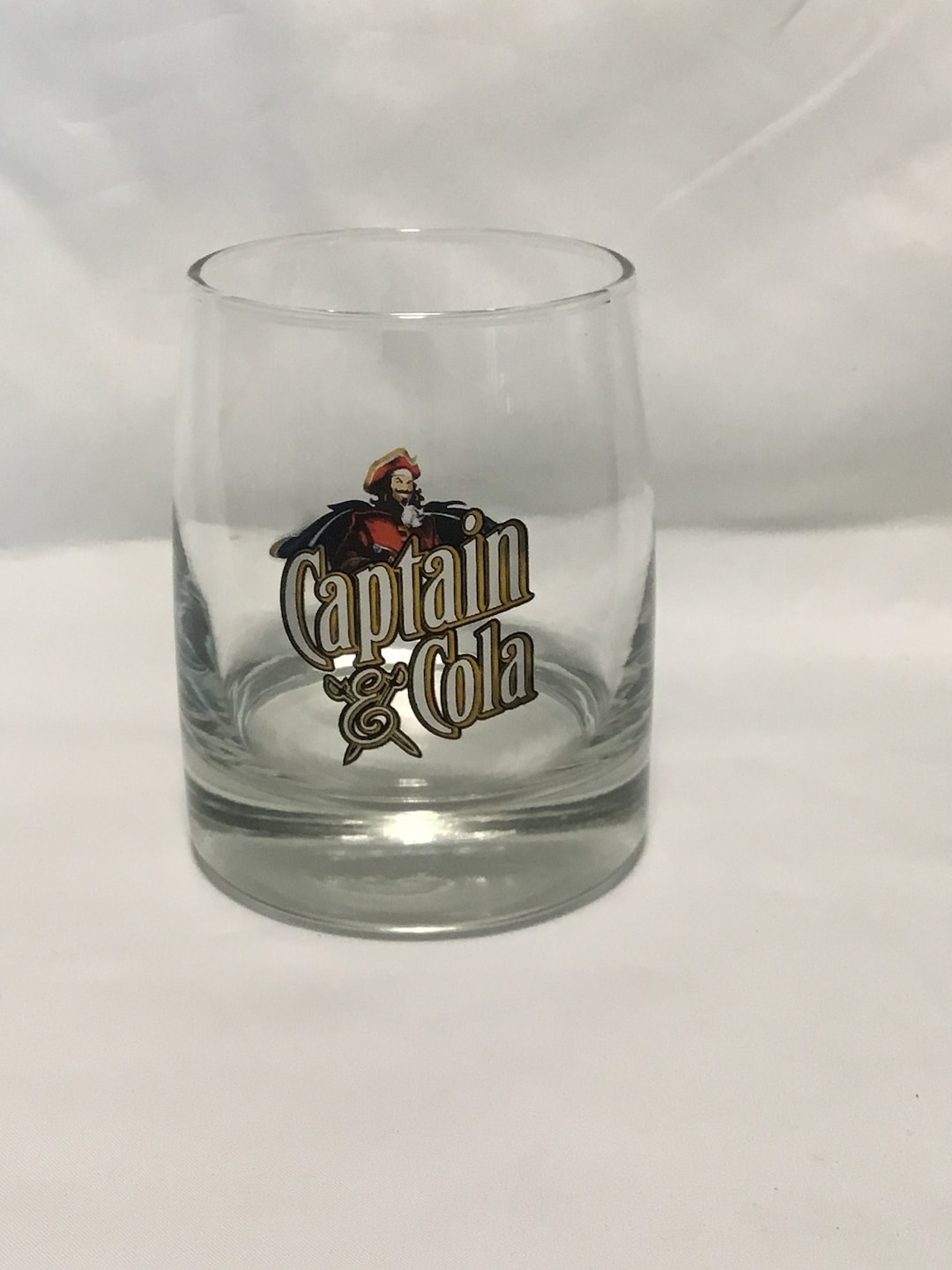 Captain Morgan “captain & Cola” Heavy Based Low-ball Collectible Rum ...