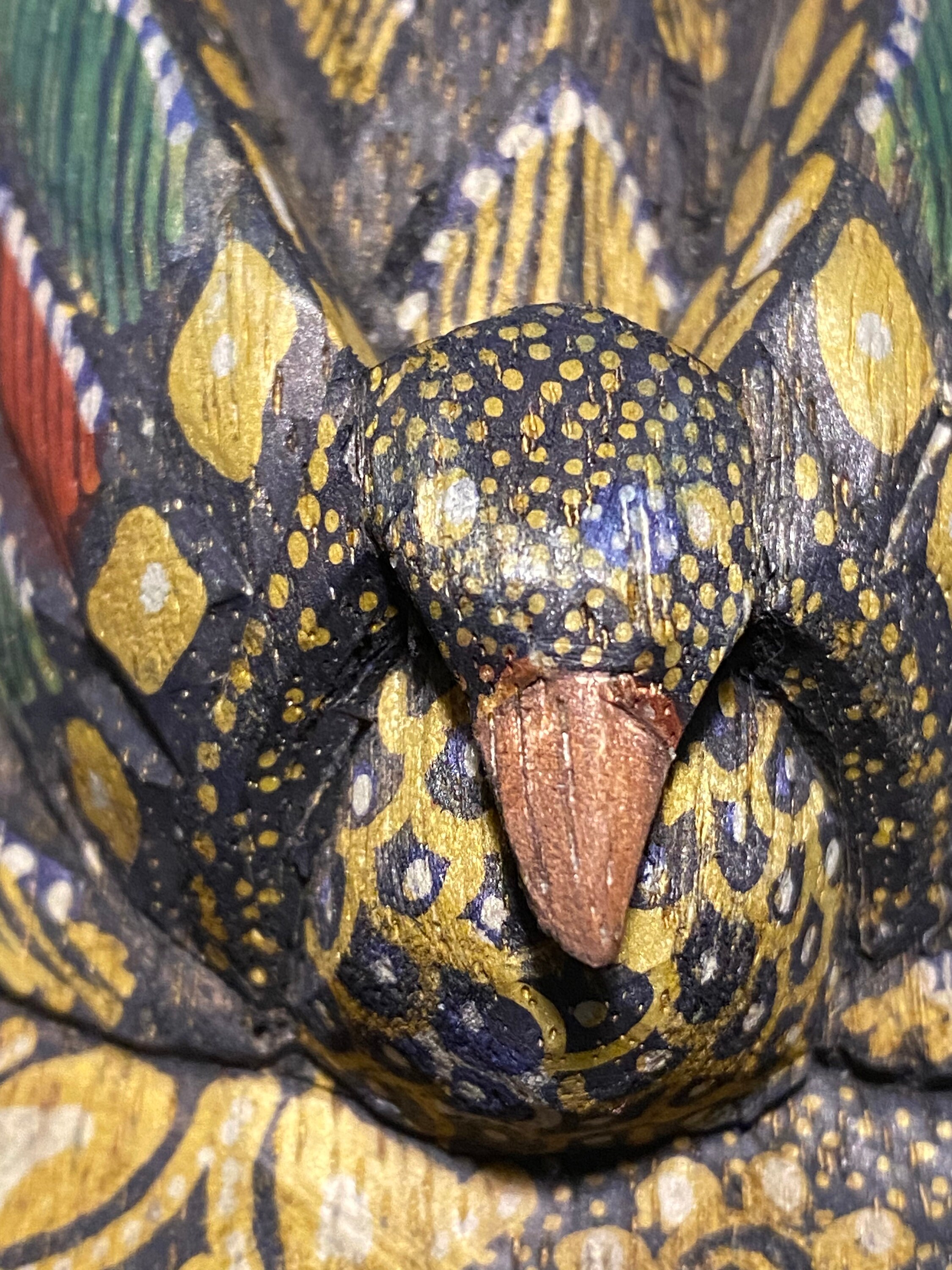 Unique Bali Light Wood Batik Topeng Indonesian Wall Mask - Etsy