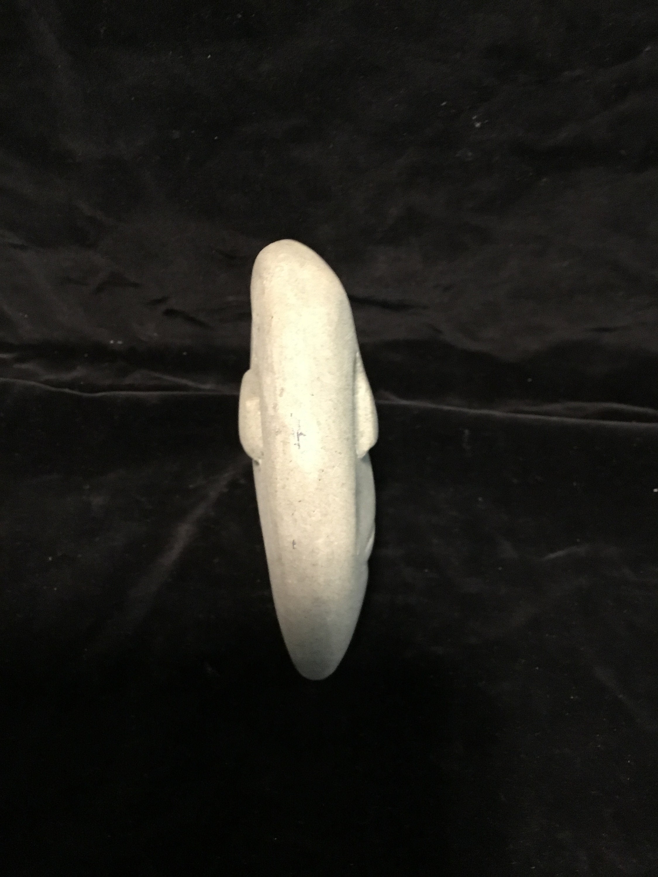 RARE Vintage Indigenous 'two Faced' Stone Carving - Canada - Mid 20th ...