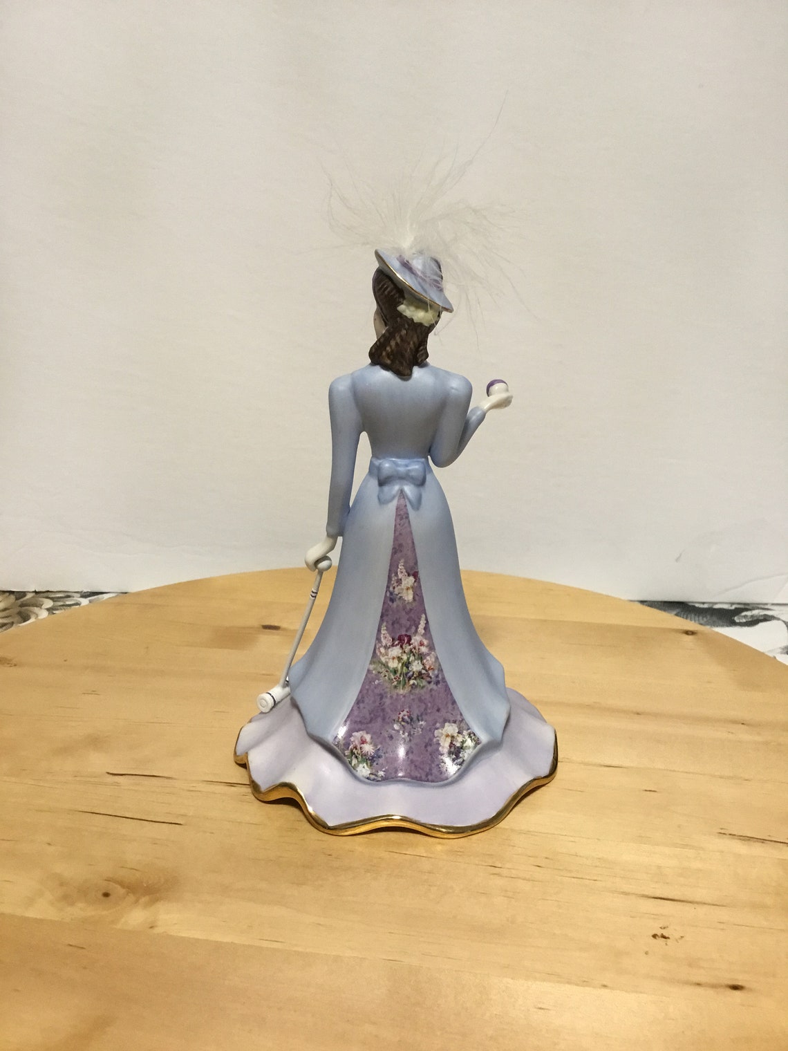 Lena Liu Elegant Era Painted Porcelain Bell Entitled “croquet Anyone ...