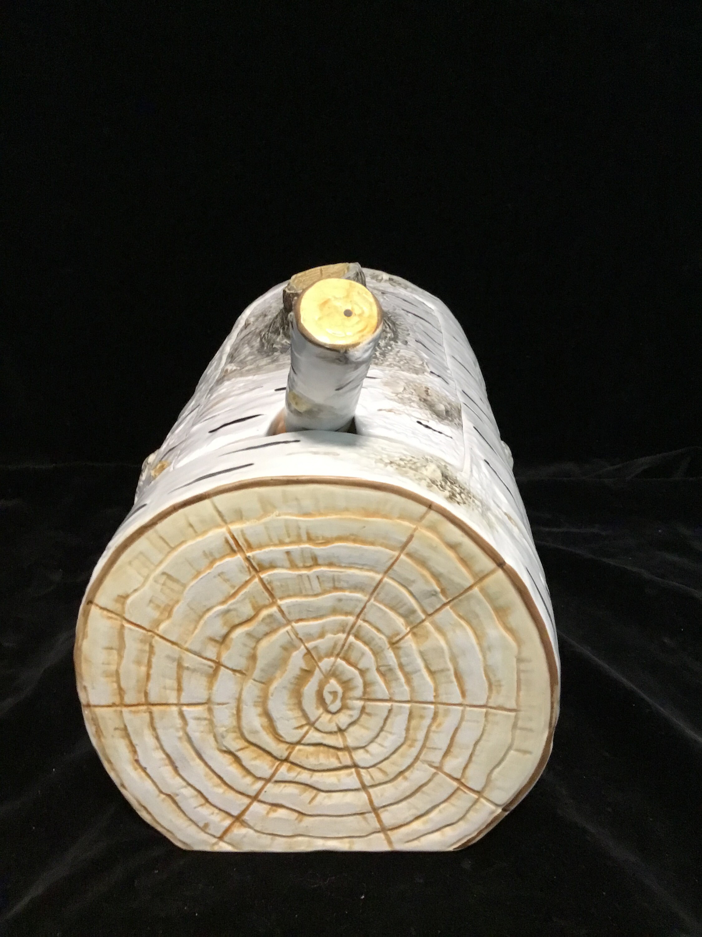 Birch Bark Soup or Vegetable Tureen Log and Ladle by Dept 56. - Etsy