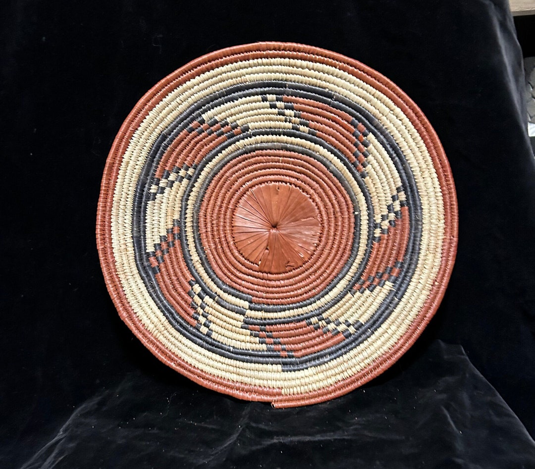 Vintage Fulani Straw Mat Wall Decor Nigerian Beauty - Etsy