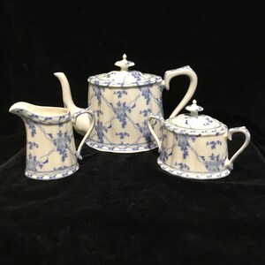 Vintage Avon Collectibles Tea Set With Skye Mcghie's Rose Brocade ...
