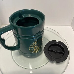 SUPER RARE STARBUCKS Hotjo Vintage Travel Mug W/ Gold Split Tail ...