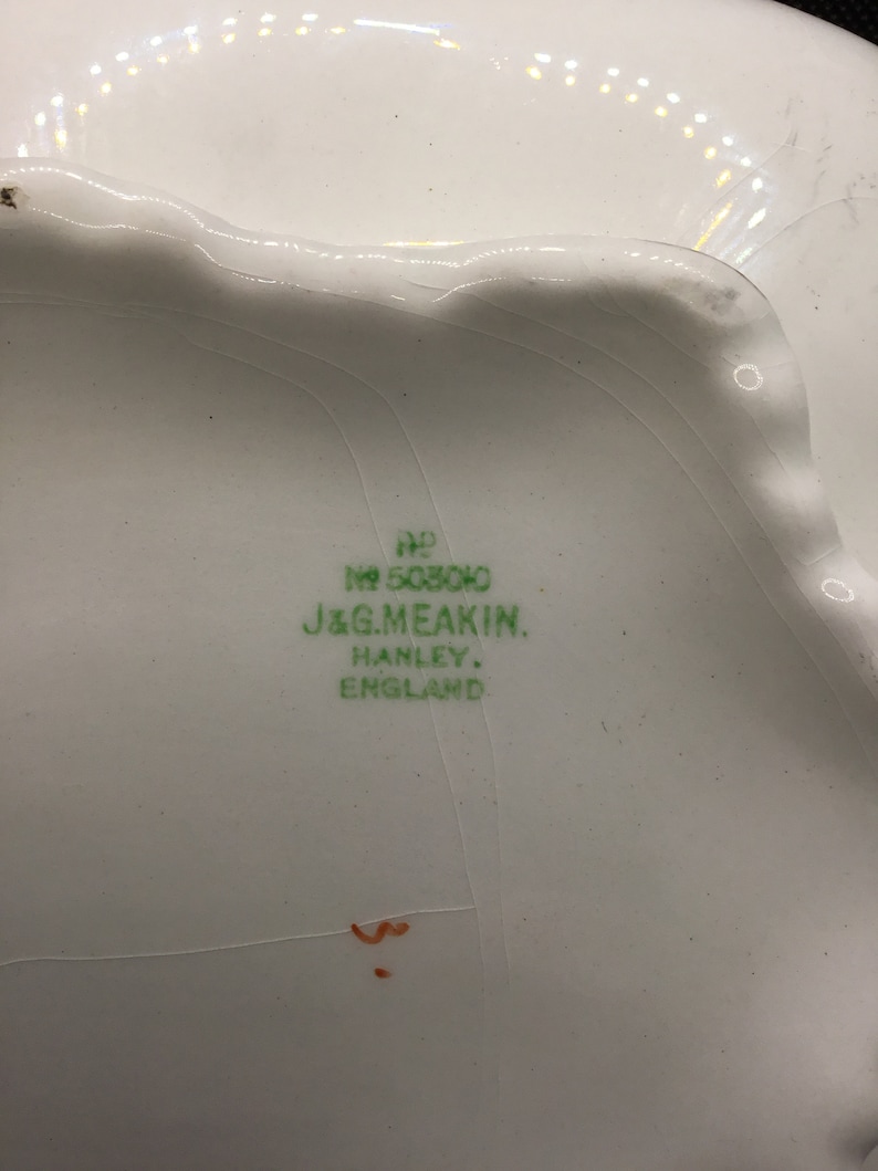 Antique J&G Meakin Hanley England Covered Vegetable Tureen/bowl - Etsy