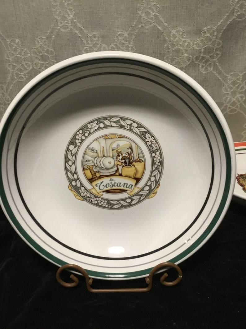 Vintage Himark Made in Italy La Toscana 11.75” Pasta Serving Bowl ...
