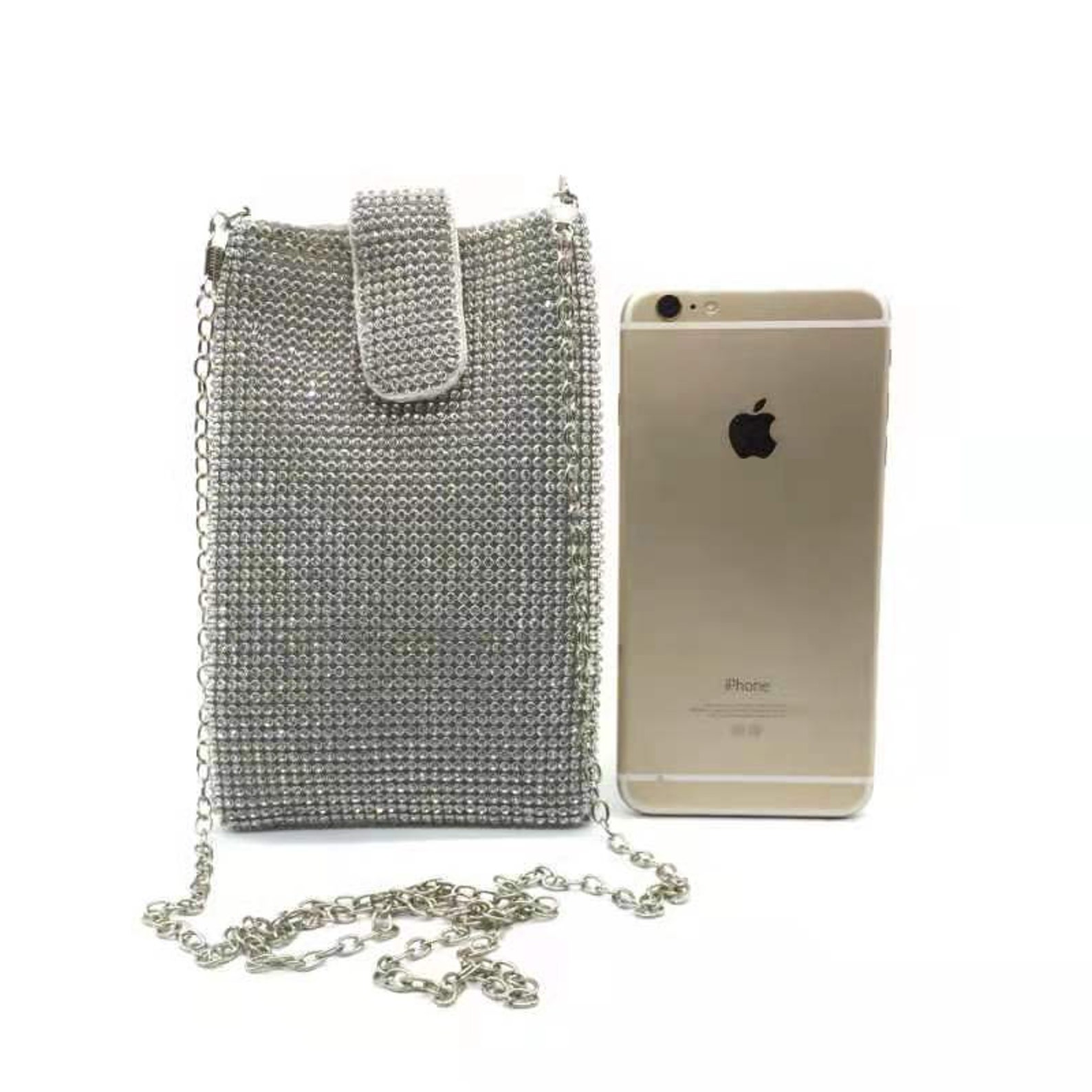 Bling Bling Crystal iPhone Bag WE Also Sell Matching Masks - Etsy