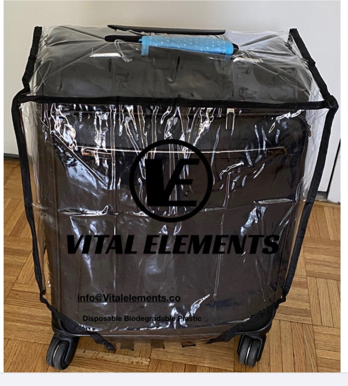 Travel Safety Disposable Biodegradable Luggage Covers. 2 in Each ...