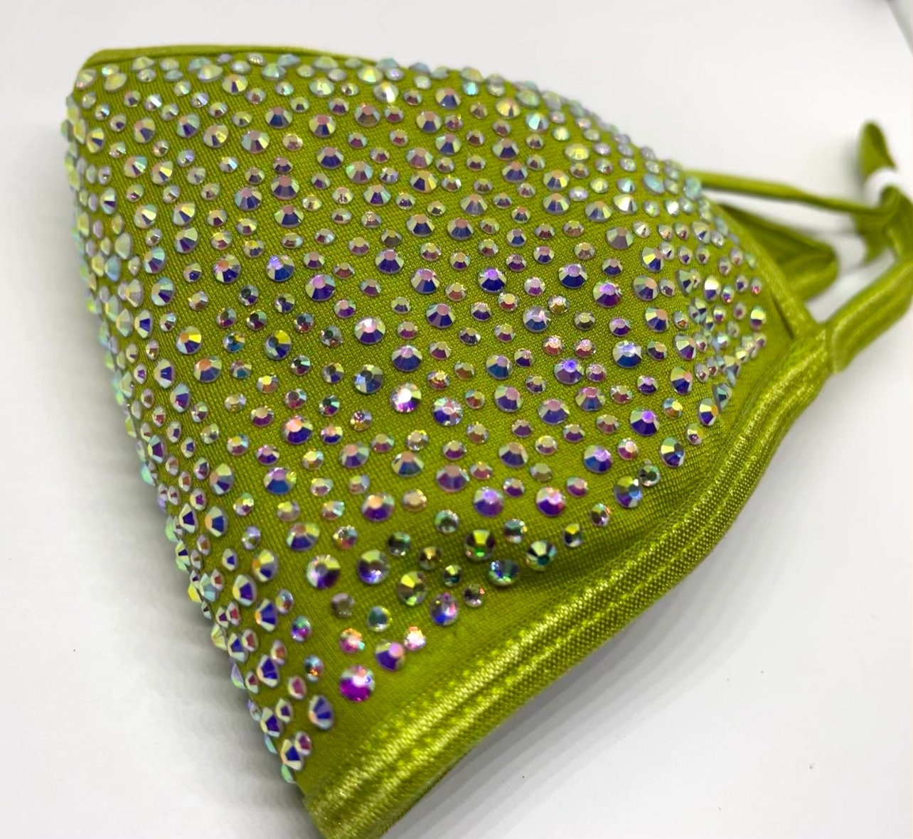 Bling Bling Rhinestone Face Covering 16 Colors - Etsy