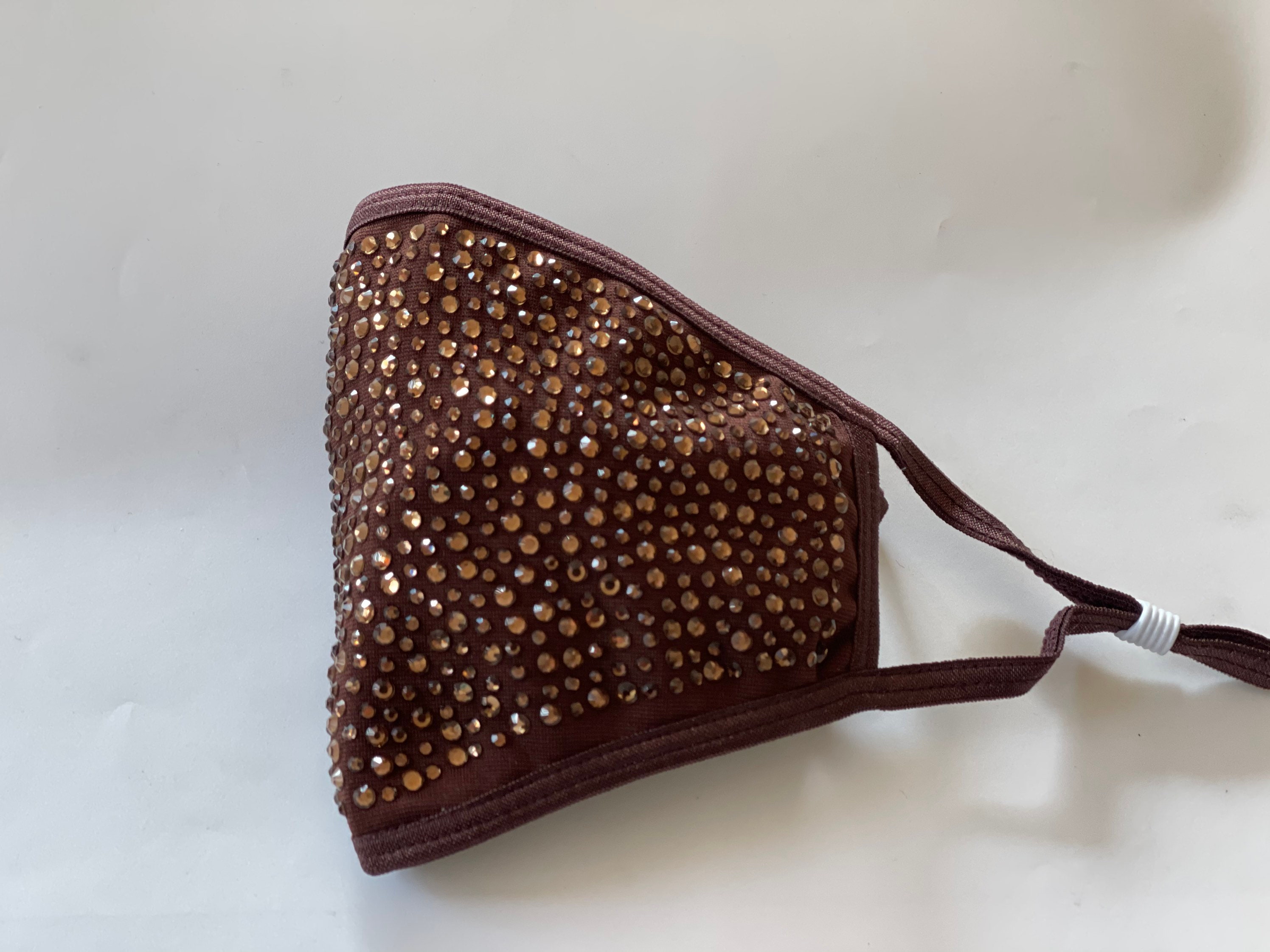 Bling Bling GOOD AS GOLD Rhinestone Face Covering - Etsy