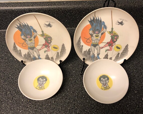 Batman Plates And Cups