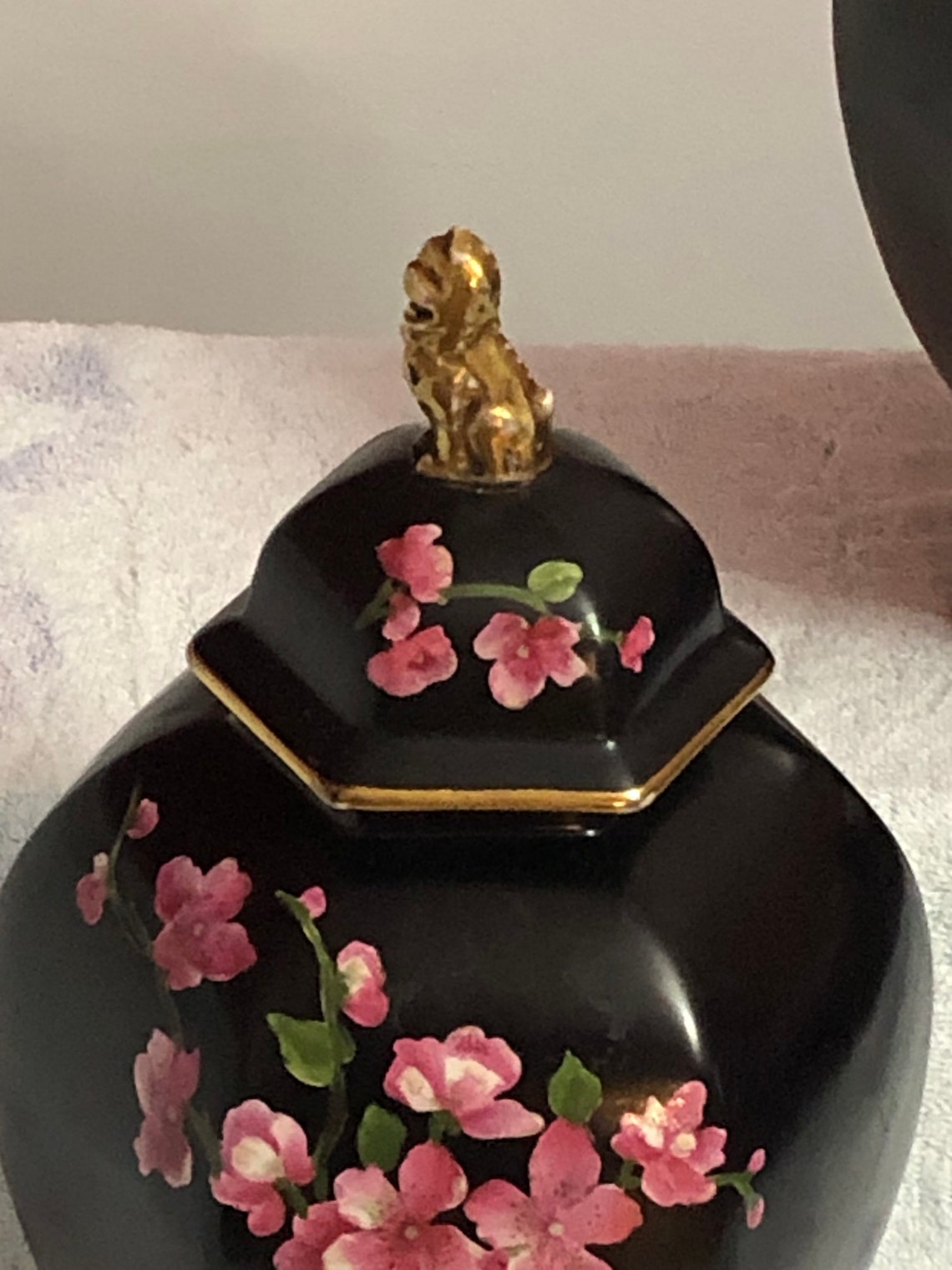 RARE W&R Stoke on Trent Carlton Ware TEMPLE JARS Dogs of Foe - Etsy