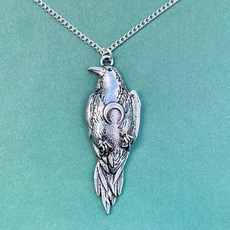Raven Necklace - Etsy