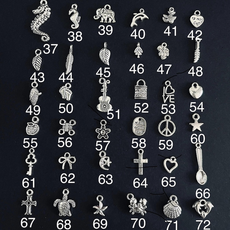 Build Your Own Custom Silver Charm Bracelet, Design Your Own Charm ...