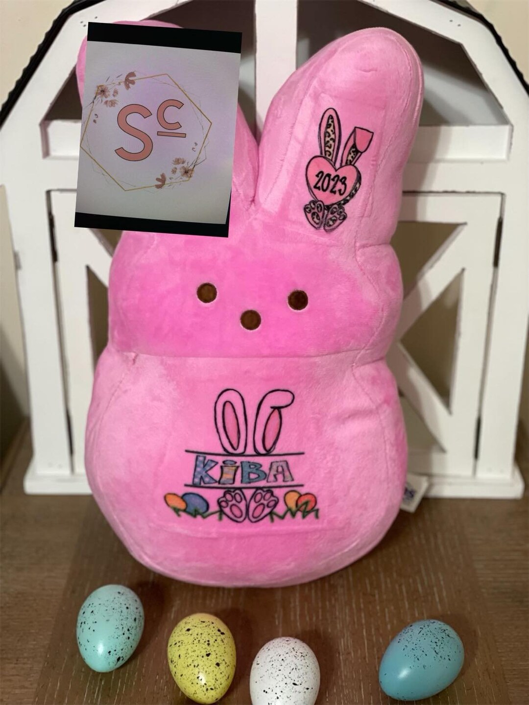 Personalized Easter Bunny Peeps Plushie's,stuffed Peep Rabbit for ...