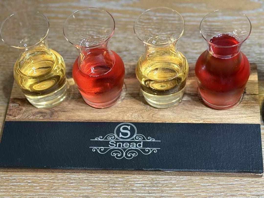 Custom Engraved Beer Fights- Custom Wine Flights- Christmas Gifts - Etsy