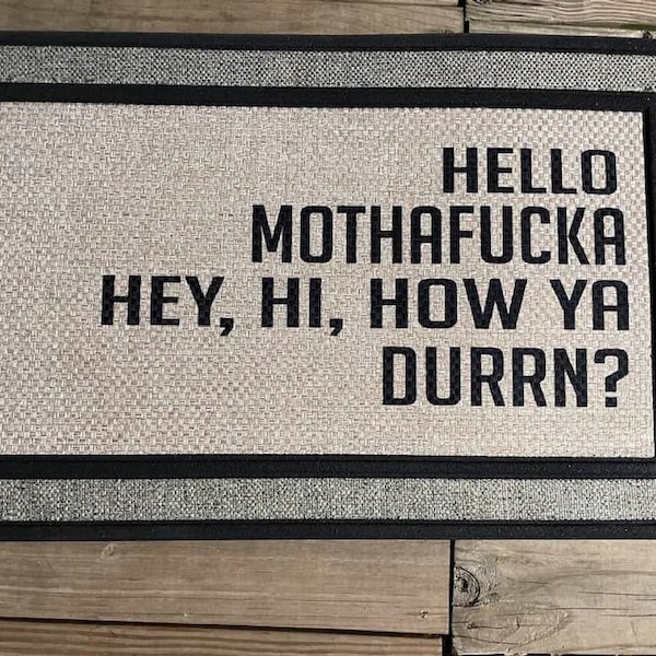 Door Mat Funny - Etsy