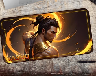 League of Legends Mousepad , LOL KDA Desk Mat ,ahri, Akali, Evelynn ...