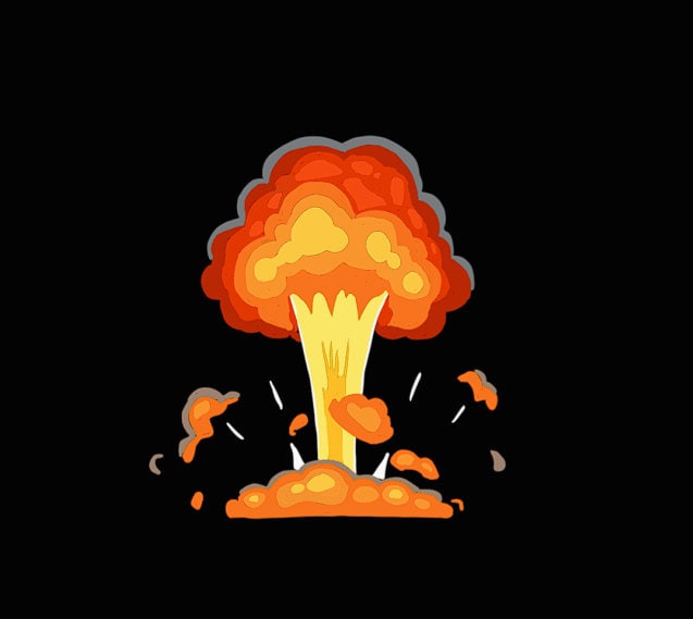 Nuclear Explosion GIF (Download Now) - Etsy
