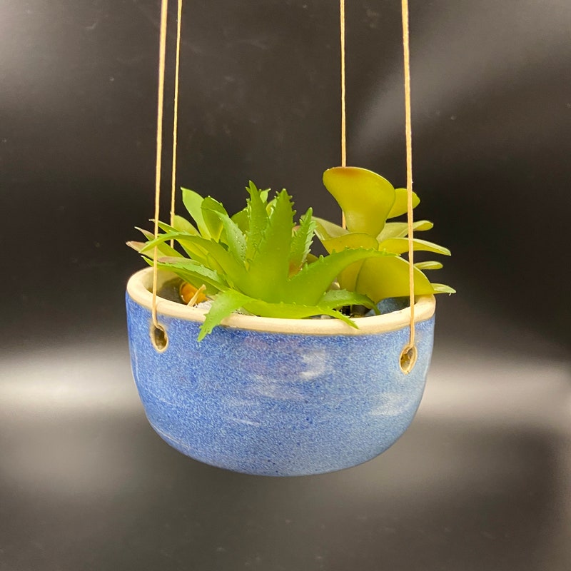 Hanging Ceramic Planter - Etsy