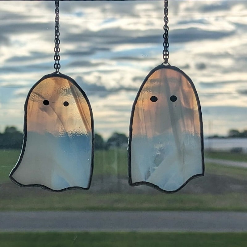 Stained Glass Ghost - Etsy
