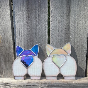 Stained Glass Corgi - Etsy