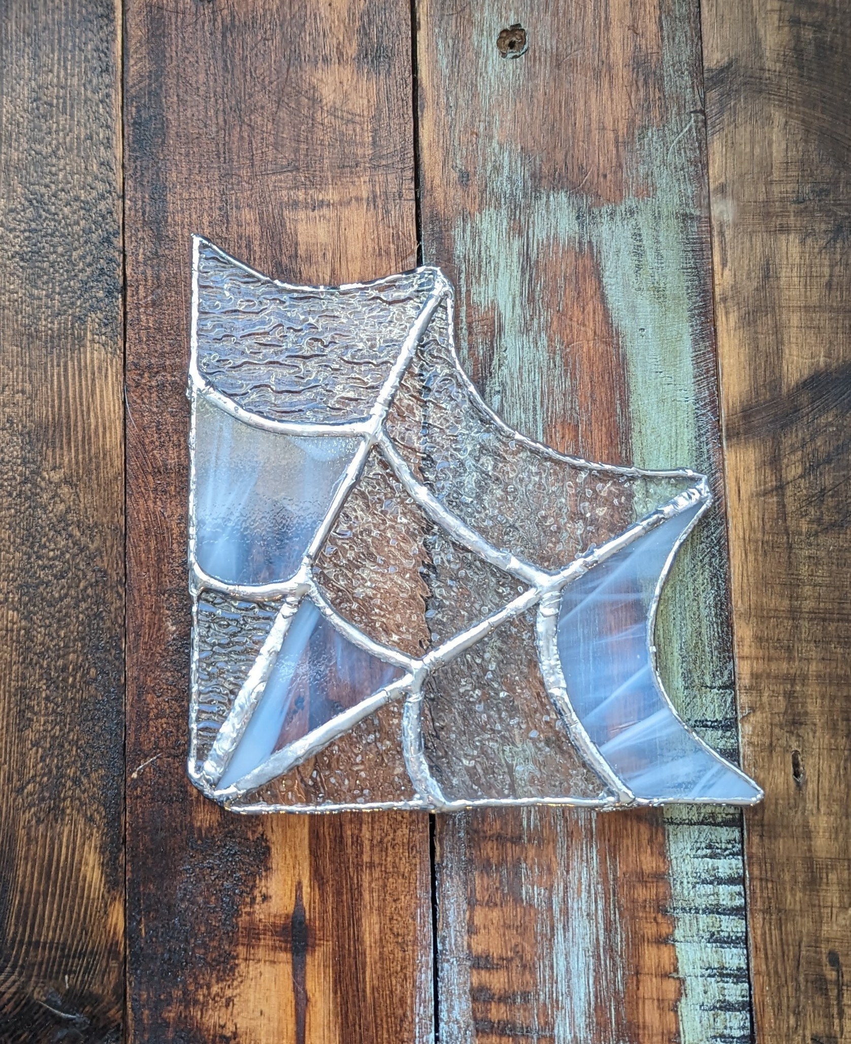 Stained Glass Spider Web - Etsy