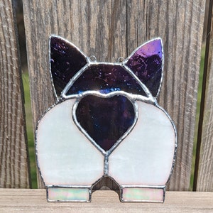 Stained Glass Corgi - Etsy