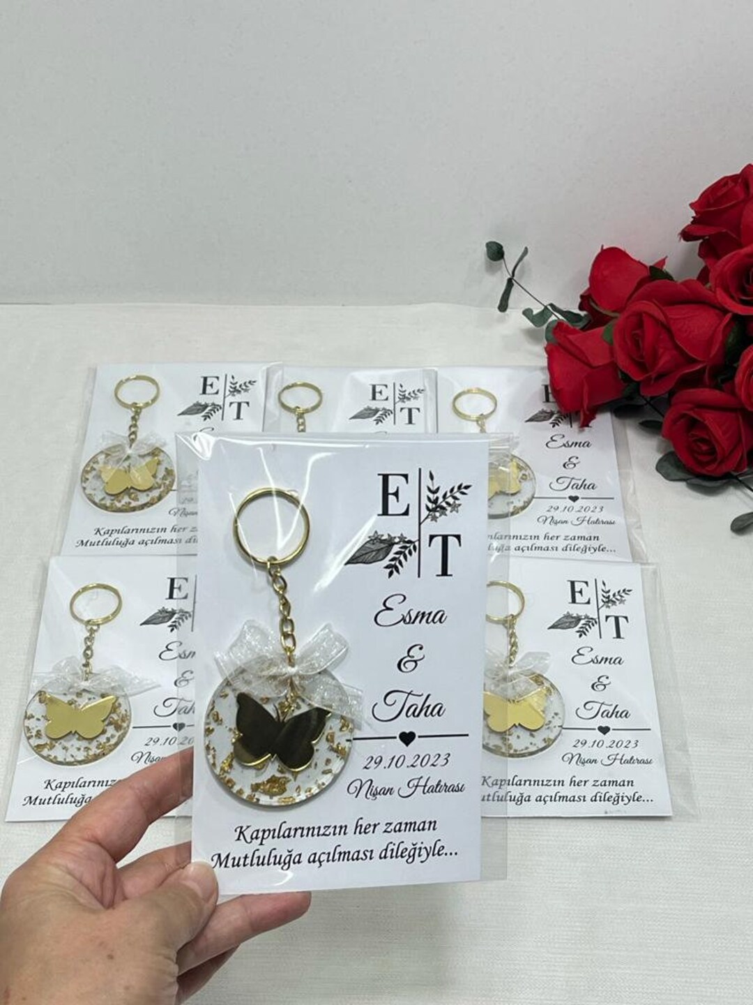 Pack of 50 Epoxy Keychain Personalized Gifts Custom - Etsy