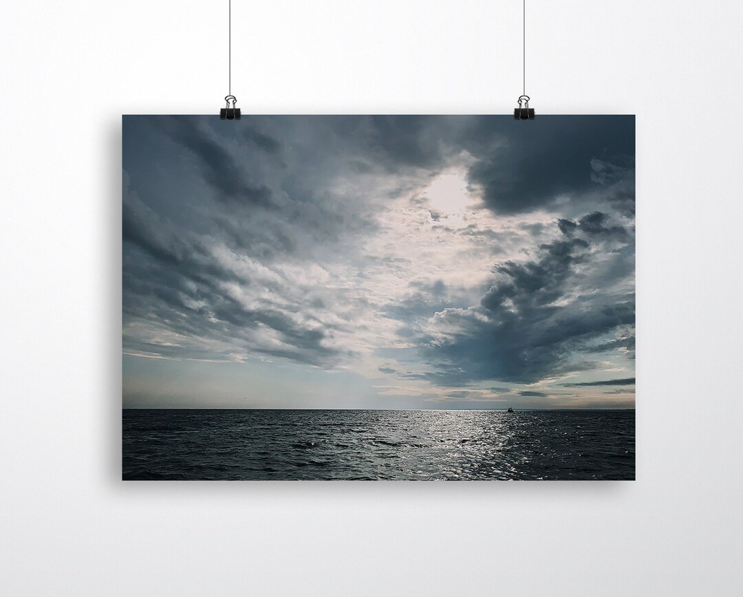 Cape Cod Storm - Unframed Print - Etsy