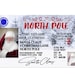 Santa ID / Santa Travel Card / Christmas Surprise for Kids - Etsy