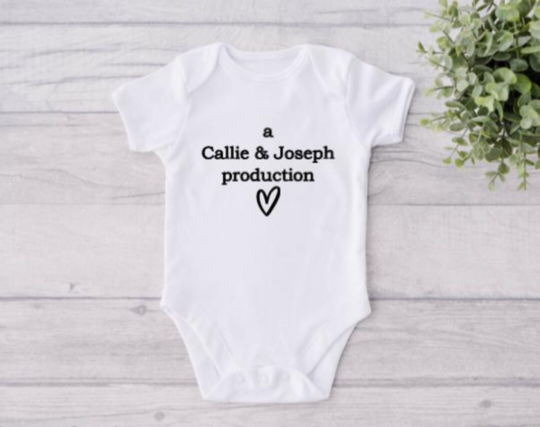 PERSONALIZED Production Onesie Custom Design Onesies ® ; Custom Onesie ...