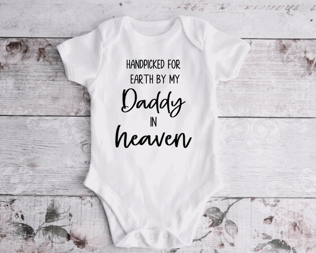 Handverlesen von meinem DADDY im Himmel Body; Papa im Himmel ; neuer ...