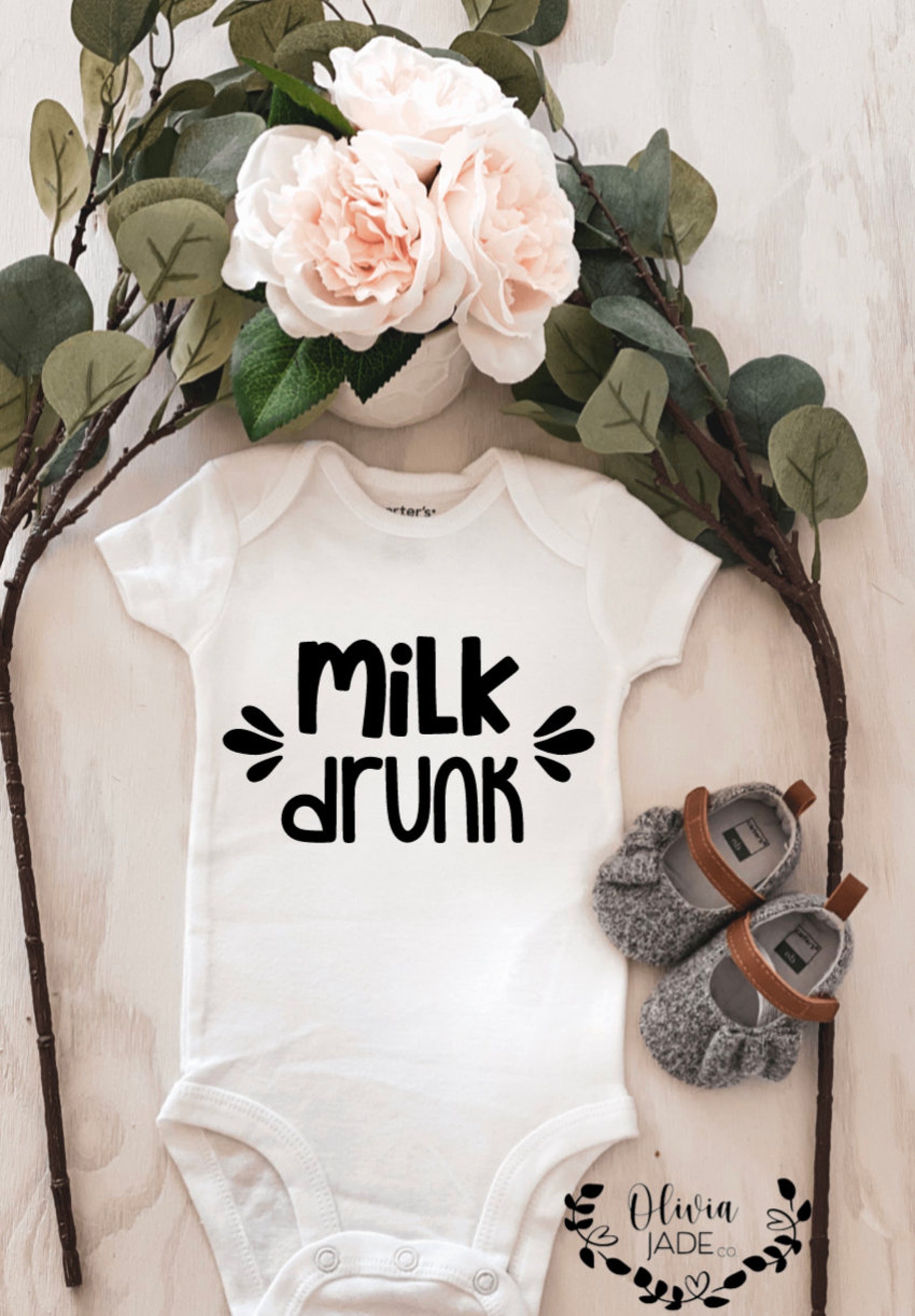Milk Drunk Baby Onesie® - Etsy
