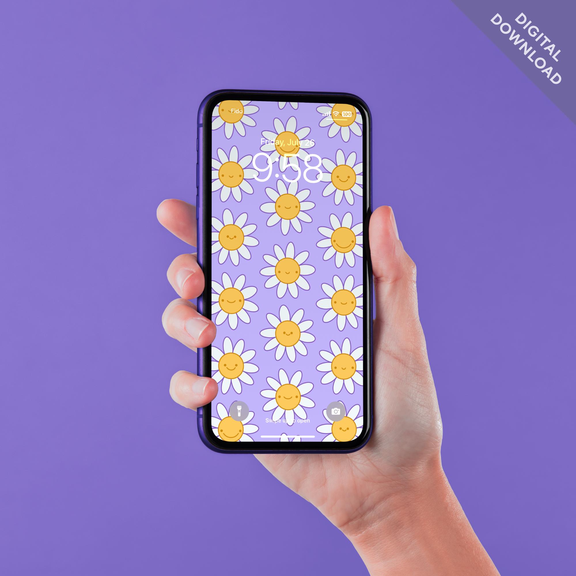 Daisies Digital Wallpaper | Mobile & Desktop Wallpapers for Phone ...