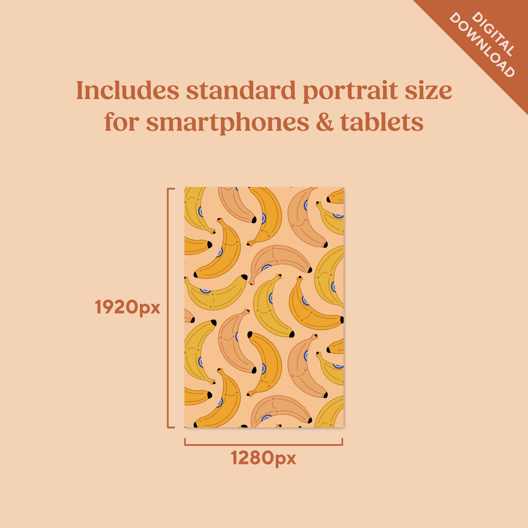 Bananas Digital Wallpaper | Mobile & Desktop Wallpapers for Phone ...