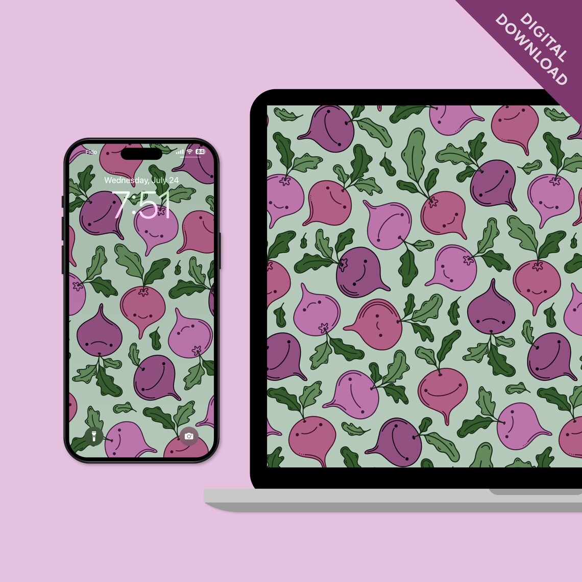 Beets Digital Wallpaper | Mobile & Desktop Wallpapers for Phone, Laptop ...