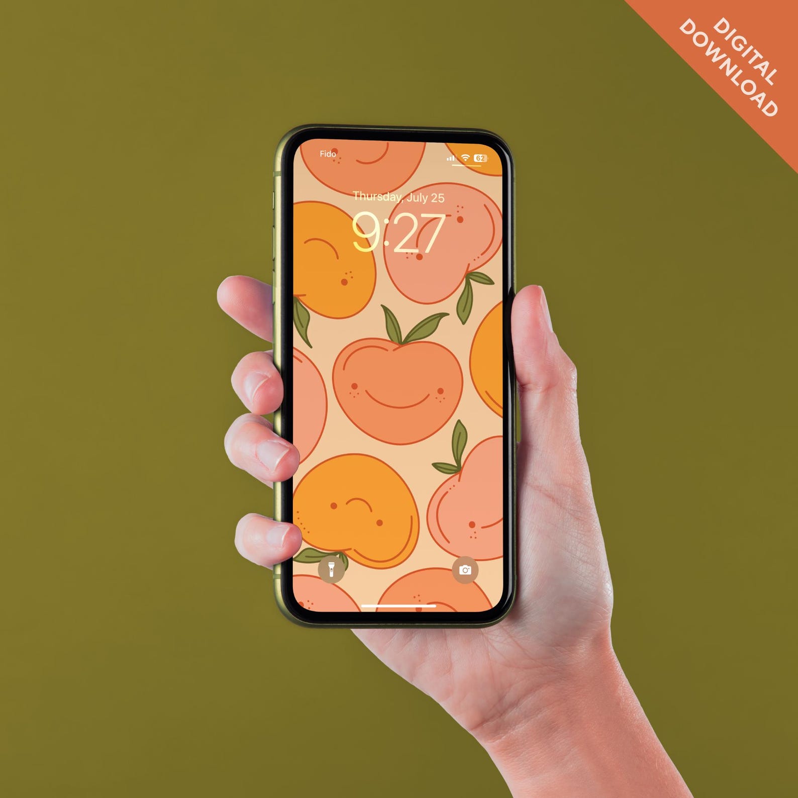 Peaches Digital Wallpaper | Mobile & Desktop Wallpapers for Phone ...