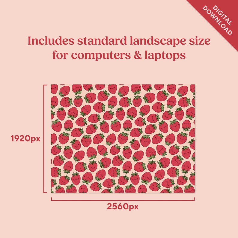 Strawberries Digital Wallpaper | Mobile & Desktop Wallpapers for Phone ...